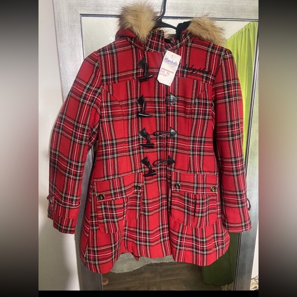 Baby Phat | Jackets & Coats | Vintage Baby Phat Plaid Pea Coat Medium ...